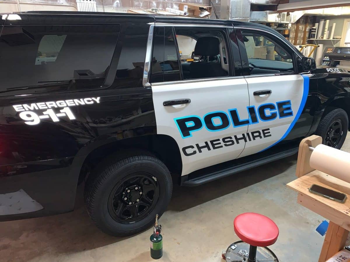 Cheshire Police Car Wrap - DF Wraps